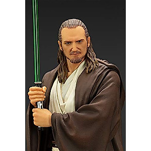 Star Wars: The Phantom Menace: Qui-Gon Jinn ArtFX+ Statue, Multicolor