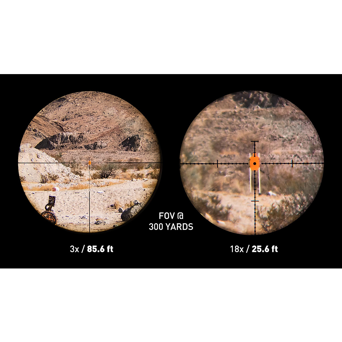 Monstrum G3 3-18x50 FFP Rifle Scope | Flat Dark Earth | Monstrum Extended Length Offset Scope Mount | 20 MOA | Bundle