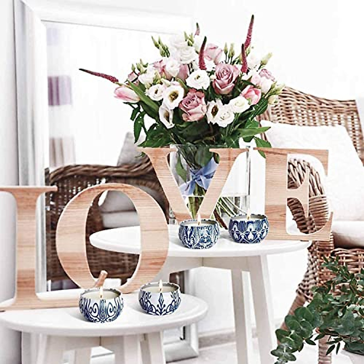 YOROXRG Scented Candles Gifts Set 16 Pack Soy Wax Travel Tin Jar Candles for Home 2.5 OZ Aromatherapy Candles for Mom for Christmas, Birthday, Thanksgiving, Mother's Day