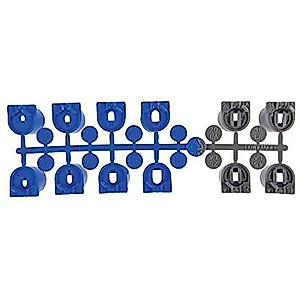 3 Pack of Hunter 782900 PGP Ultra, Blue Nozzle Rack, 782900SP Nozzle Tree for Hunter Rotors, PGP Ultra and I20 Ultra Rotor Sprinkler Heads, Hunter 782900 Nozzle Rack Set, Includes LED Keychain Light
