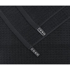 HFGBLG Cotton Dish Towels for Kitchen Wash Cloths Terry Dish Cloths, Set of 6, Light and Soft Cleaning Rags Kitchen Hand Towels, 12 Inch x 12 Inch (Multi)