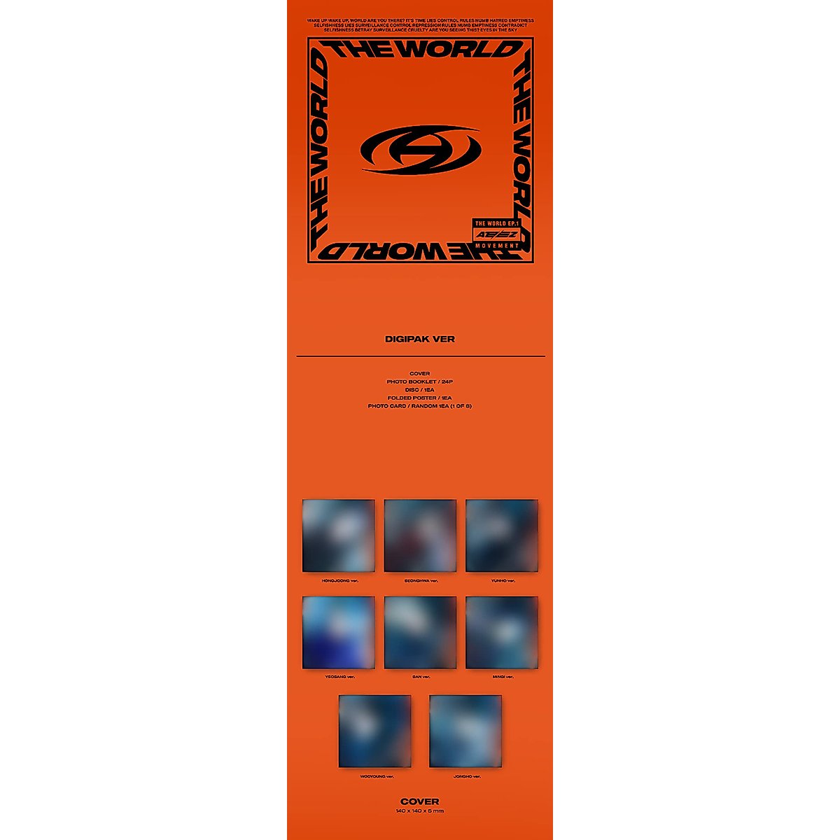 ATEEZ - The World EP.1 : Movement [Digipak Random ver.] CD