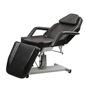 Funnylife Black All Purpose Multi-Function Adjustable Facial Acupuncture Massage Bed Tattoo Barber Salon Spa Equipment