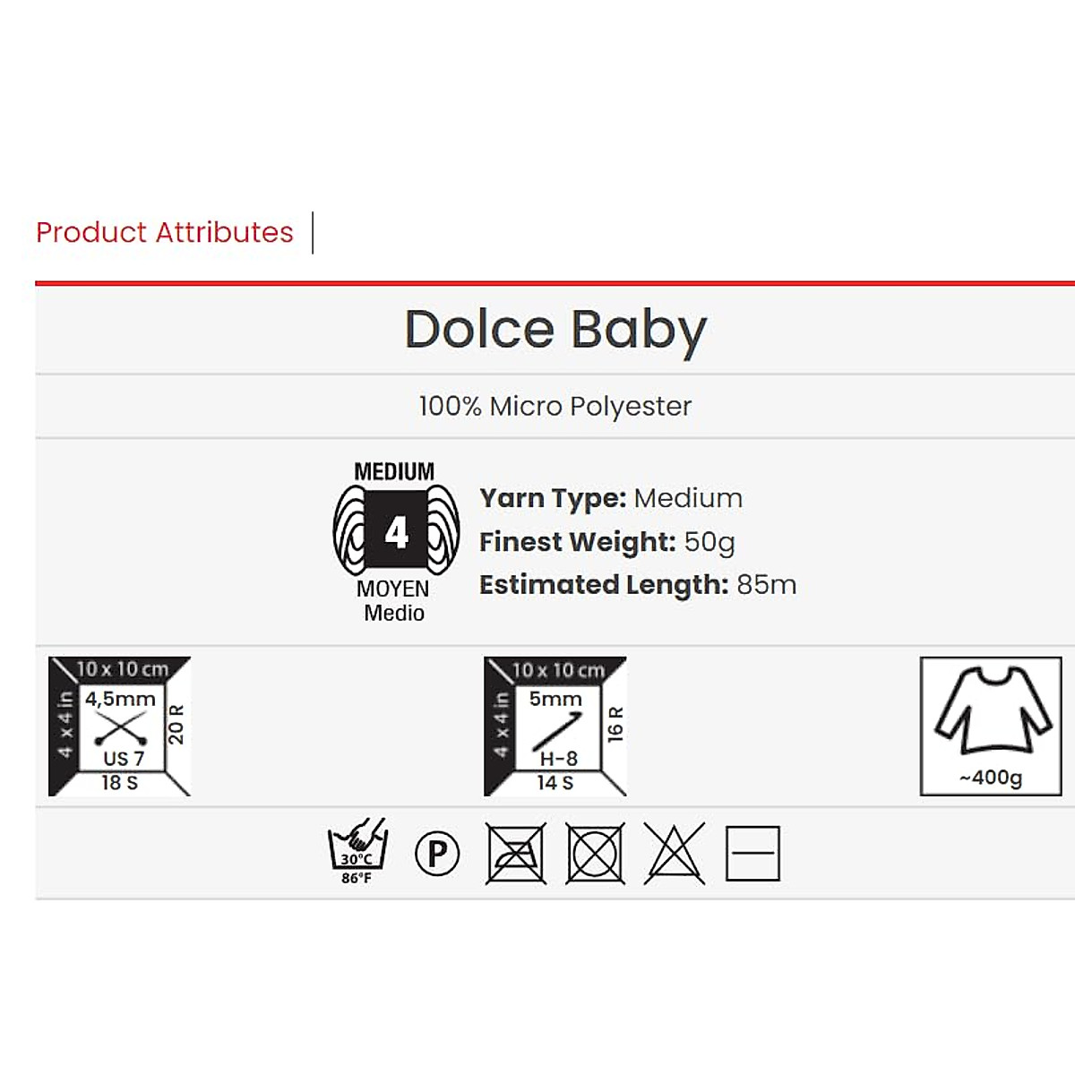 Yarnart Dolce Baby Yarn by yarnart Soft Chenille Velvet Medium Moyen Medio Yarn Blanket amigurumi Crochet Yarn 50 gram (1.76 oz) 93 Yards (753)