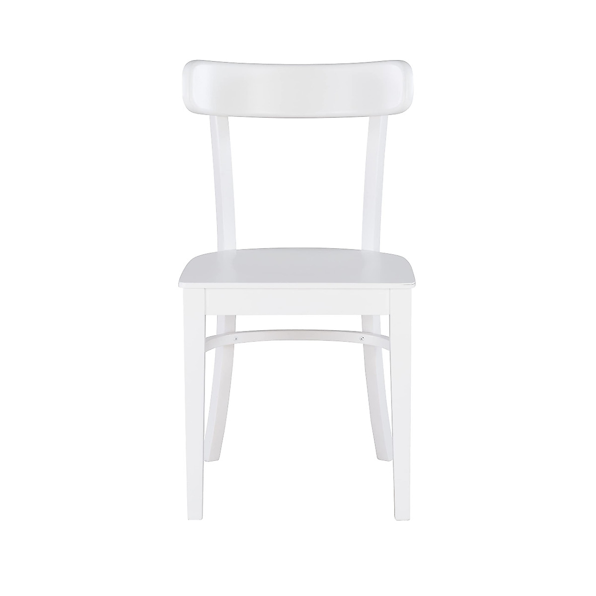 Linon Dayleen White Wooden Dining Chairs, Set of 2 Fully Assembled