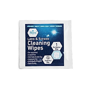 Medpride Premoistened Lens Wipes| Anti-Static, Anti-Fog, Quick-Dry & Scratch-Free| Cleaning Cloths for LED Touch Screen, iPhones, iPads, Computer Monitors, Eyeglasses, Camera Lenses, Laptop (100)