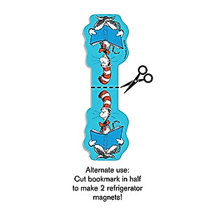 Raymond Geddes 68502 Dr Seuss Assorted Magnetic Bookmarks for Kids (Pack of 50)