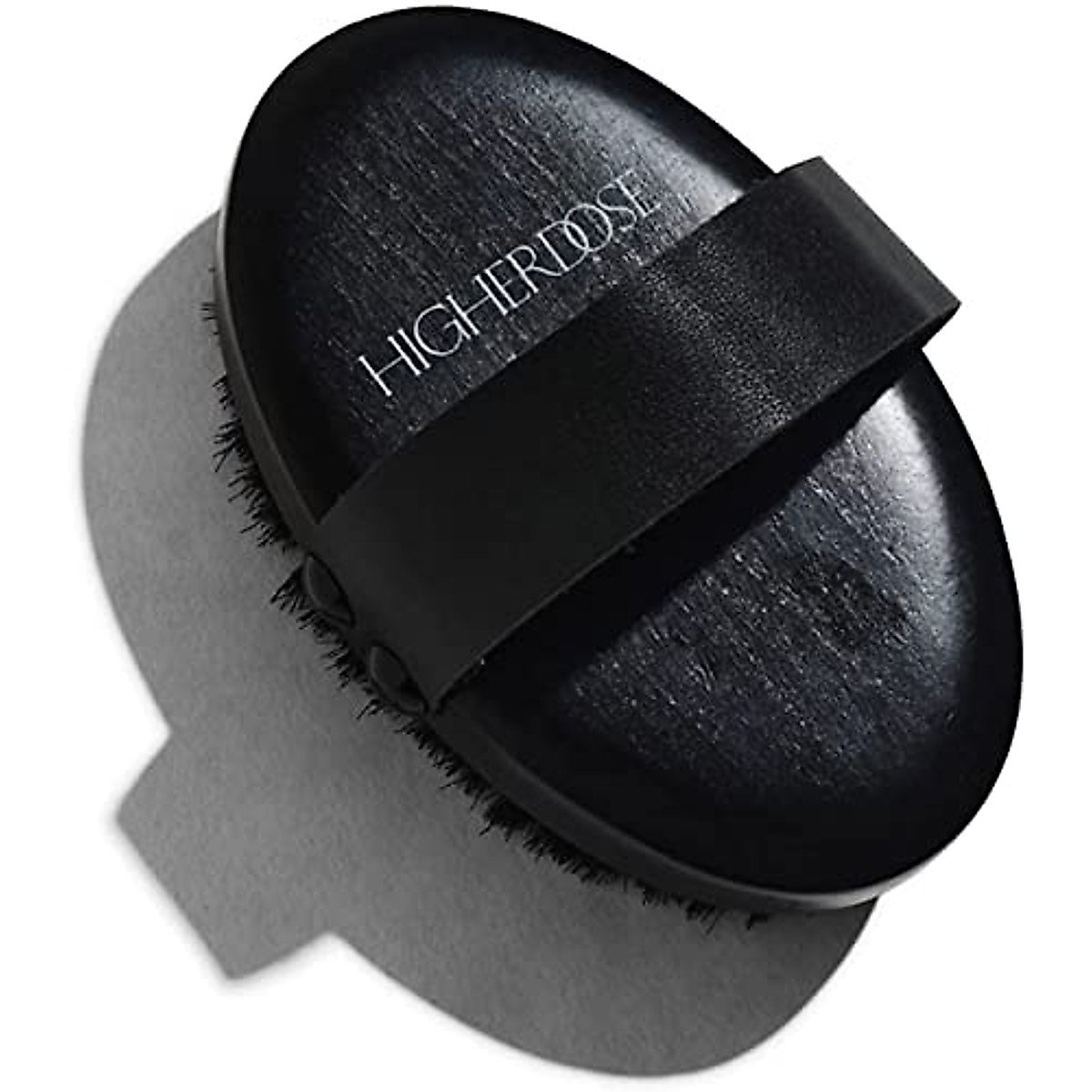 HigherDOSE Copper Body Brush - Dry Brush with Ion Charged Bristles to Wake Up, Exfoliate, and Reduce Stress