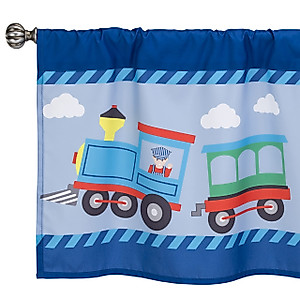 EVERYDAY KIDS Nursery Window Valance - Choo Choo Train