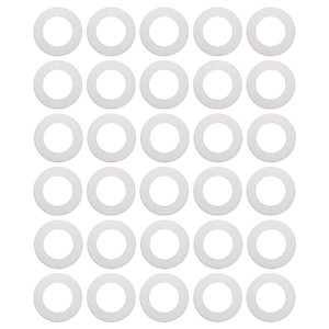 Healifty 3 Bags 30pcs Wax Warmer Collars Waxing Protection Collars Universal Collars Ring Wax Warmer Hair Removal Waxing Kit