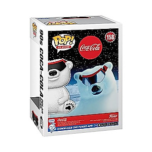 Funko Pop! Ad Icons: 90's Coca-Cola Polar Bear Flocked