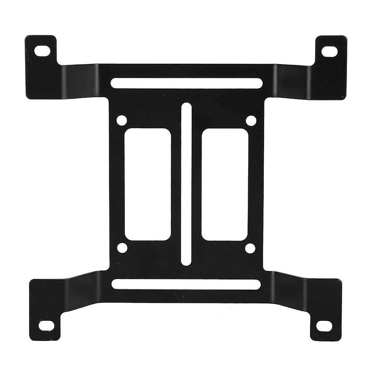 Wendry Computer Water Cooling 12cm Water Pump Bracket, Metal Arched Bracket, Pump Mounting Bracket for 120mm Radiators