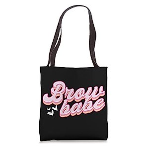 Brow Babe. Microblading Eyebrow Tote Bag