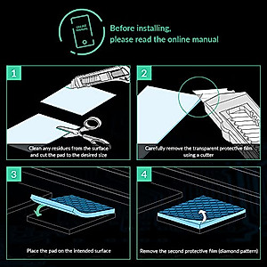 ARCTIC TP-3: Premium Performance Thermal Pad, 100 x 100 x 1.0 mm (Stackable to 2.0 mm Without Performance Loss), 1 Piece - High Performance, Particularly Soft, Ideal Gap Filler, Bridging Gaps