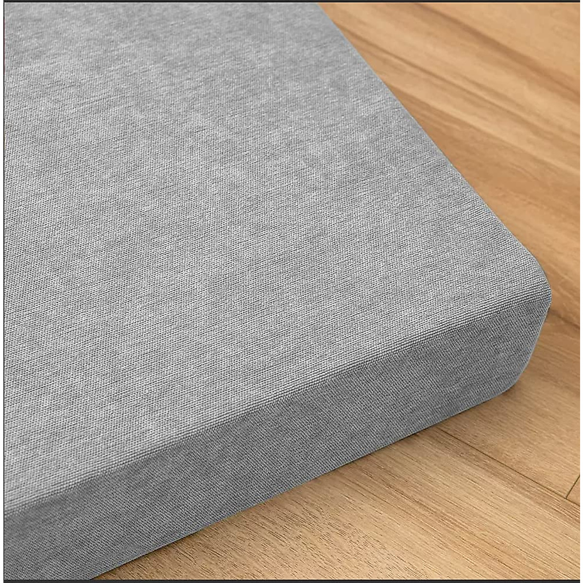 BOMATY Swing Replacement Seat Cushions 2-3 Seater Outdoor Cushion Cover for Patio Furniture, Couch Seat Cushions Cover with Zipper,Custom Size Bench Cushion for Indoor/Outdoor Patio Furniture