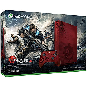 Xbox One S 2TB Limited Edition Console - Gears of War 4 Bundle (Certified Refurbished) [Video Game]