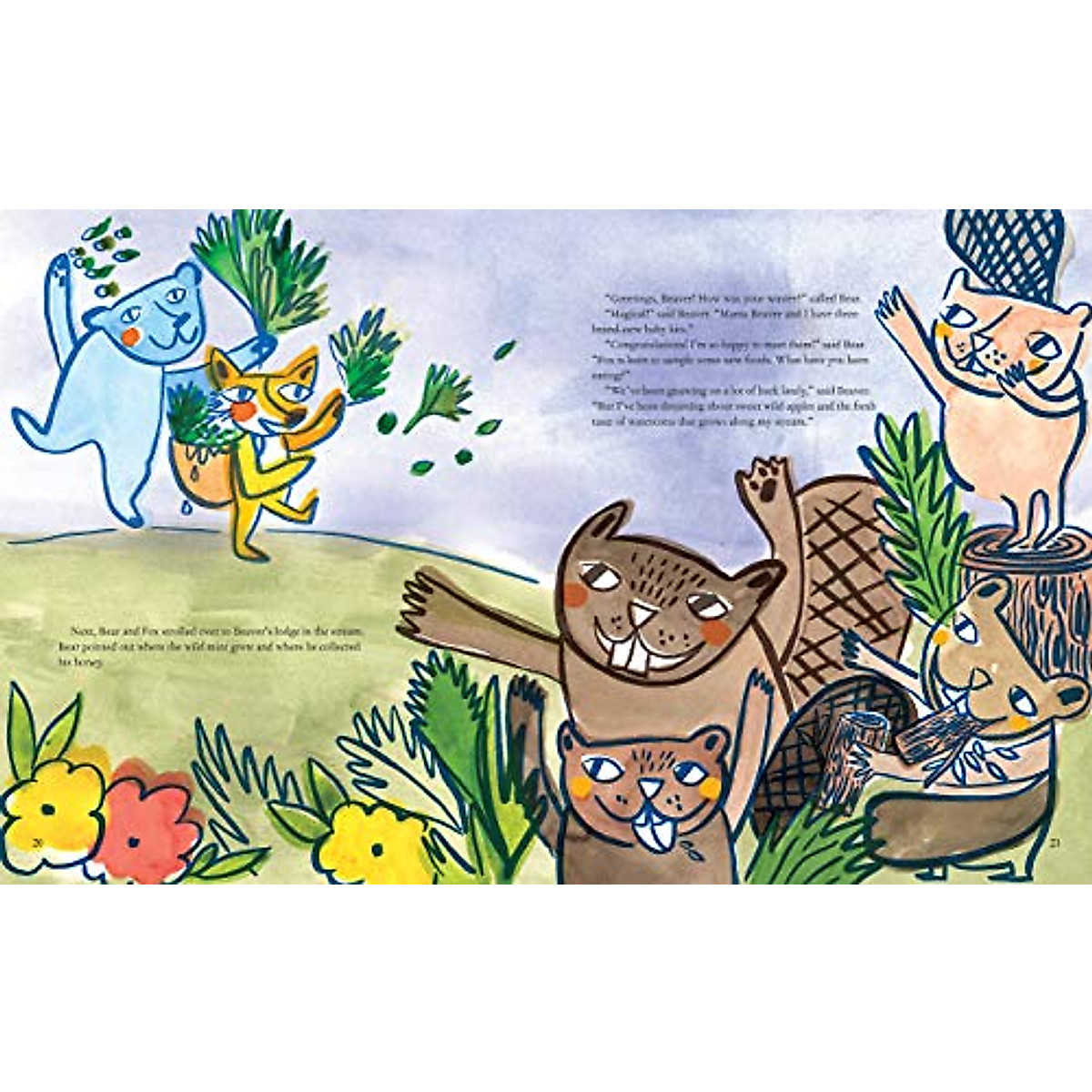 Cooking with Bear: A Story and Recipes from the Forest