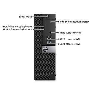 Dell OptiPlex 5040 SFF Desktop Computer Intel PC Quad Core i7-6700 3.40GHz up to 4.0GHz 16GB Ram 512GB NVMe M.2 SSD Built-in WiFi & Bluetooth HDMI Wireless Keyboard and Mouse Windows 10 Pro (Renewed)