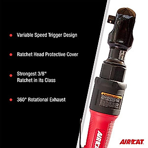 AIRCAT Pneumatic Tools 806: 3/8-Inch Ratchet 80 ft-lbs Maximum Torque