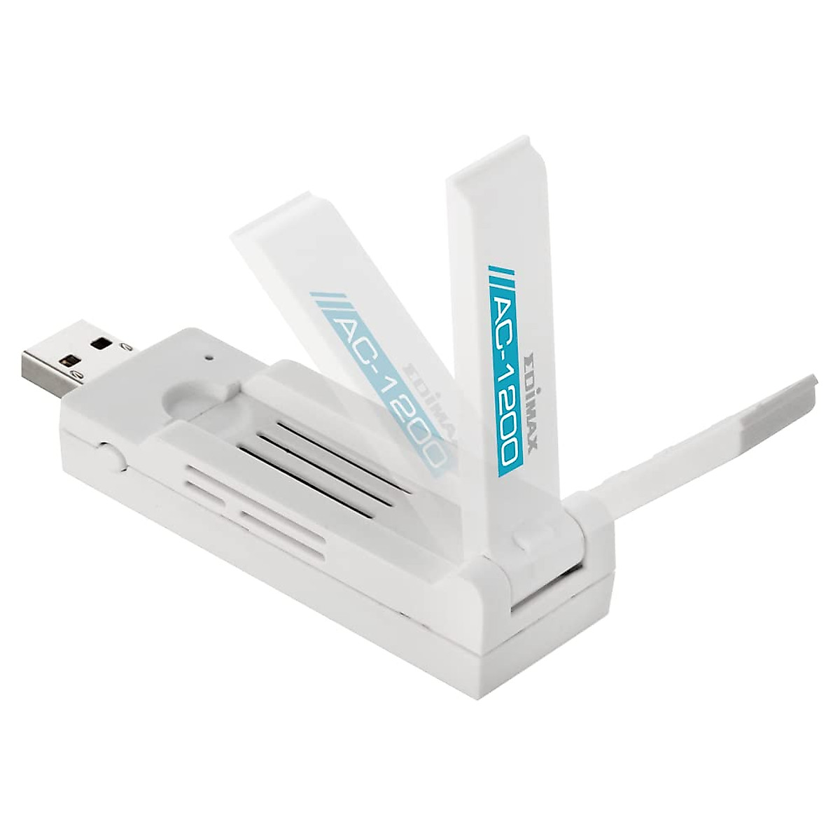 EDiMAX Wi-Fi 5 802.11ac AC1200, Dual-Band 2.4/5GHz Adapter for PC, Wireless AC USB 3.0 Adapter Dongle w/ Foldaway Antenna, Up to 867Mbps Fast Transfer, Win11 Plug-n-Play, Mac OS, Linux, EW-7822UAC