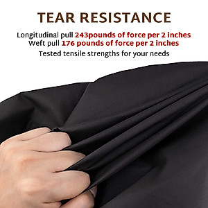 iBirdie Outdoor Sectional Cover for 85''x85'' V-Shaped Patio Sofa Waterproof Weatherproof 600D Heavy Duty Garden Furniture Cover Outside Sectional Couch Cover V Shape