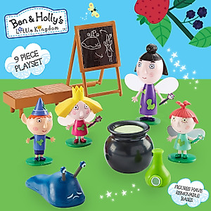 Ben & Holly Magic Potion Class, Scaled Preschool Figures, Imaginative Play, Little Kingdom, Nanny Plum