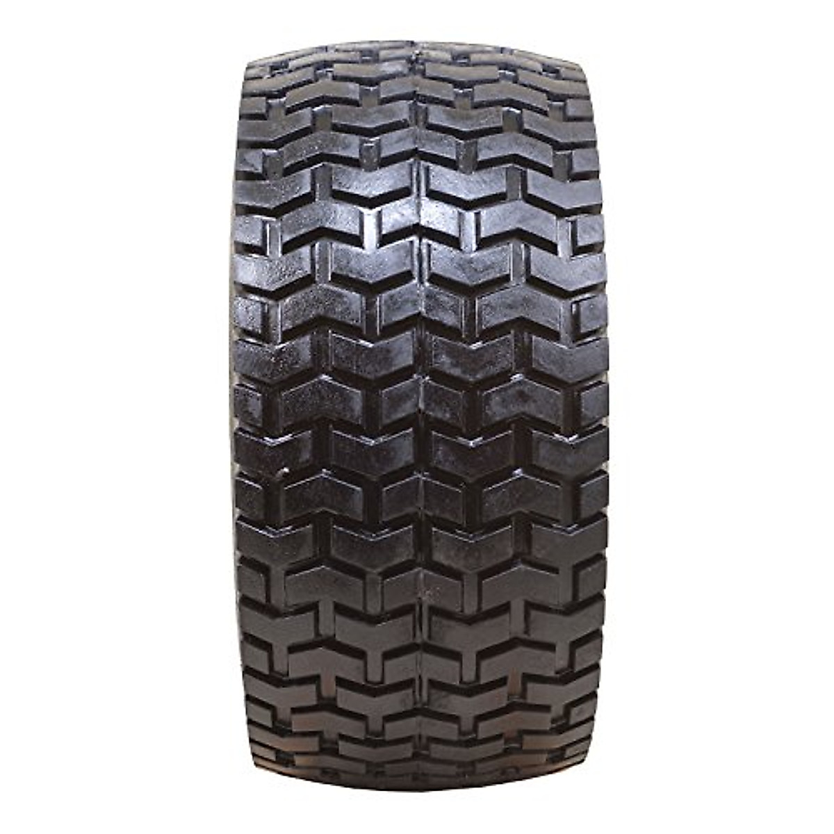 Marathon 30426 15x6.50-6" Flat Free Lawnmower Tire on Wheel, 3" Hub, 3/4" Bushings