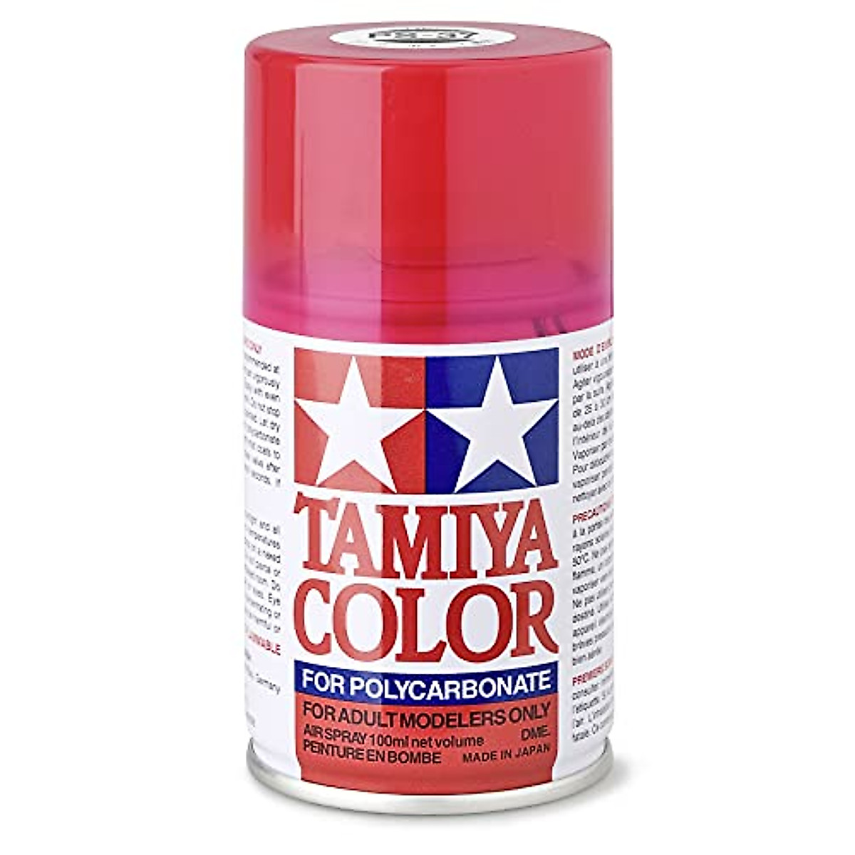 Tamiya Polycarbonate PS-37 Translucent Red Spray Paint