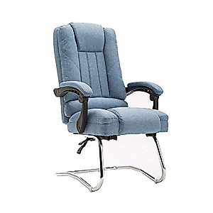 Mlaea Executive Computer Desk Chair, Living Room Computer Chair with Back and Neck Support, Dining Chair Desk Task Chair, 49 * 50 * 66CM(Color:#1)