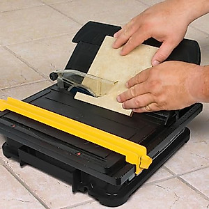 QEP 22400Q 3/5 HP Torque Master Tile Saw, 4-Inch,Black/Yellow