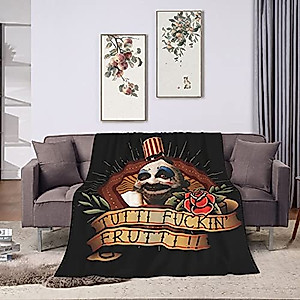 Captain and Spaulding Blankets Throw Blanket,Custom Flannel Fleece Blankets and Throws for All Seasons, Ultra Cozy Blanket Air Conditioning Blanket 60"X50"