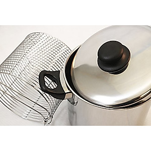 Excelsteel 6 Quart Stainless Steel Stove Top Deep Fryer