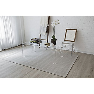 Erin Gates by Momeni Marlborough Deerfield Grey Hand Woven Wool Runner 2'3" X 8'