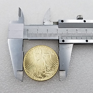 Kocreat Copy 1929 Double Eagle Liberty Gold Coin Twenty Dollars-USA Souvenir Coin Lucky Coin Morgan Dollar Replica Collection