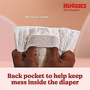 Huggies Little Snugglers Baby Diapers, Size 6, 96 Ct, One Month Supply