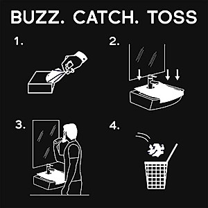 Beard Butler Disposable Beard Hair Catcher (18 Sheets) – Beard Bib - Beard Apron Alternative – Mens Beard Care – 100% Biodegradable Tissue – Buzz, Catch Toss