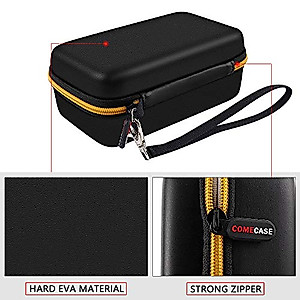 Comecase Hard Case for Fluke 117/115/116 Electricians True RMS Digital Multimeter, Protective Carrying Storage Bag with Accessories Mesh Pocket