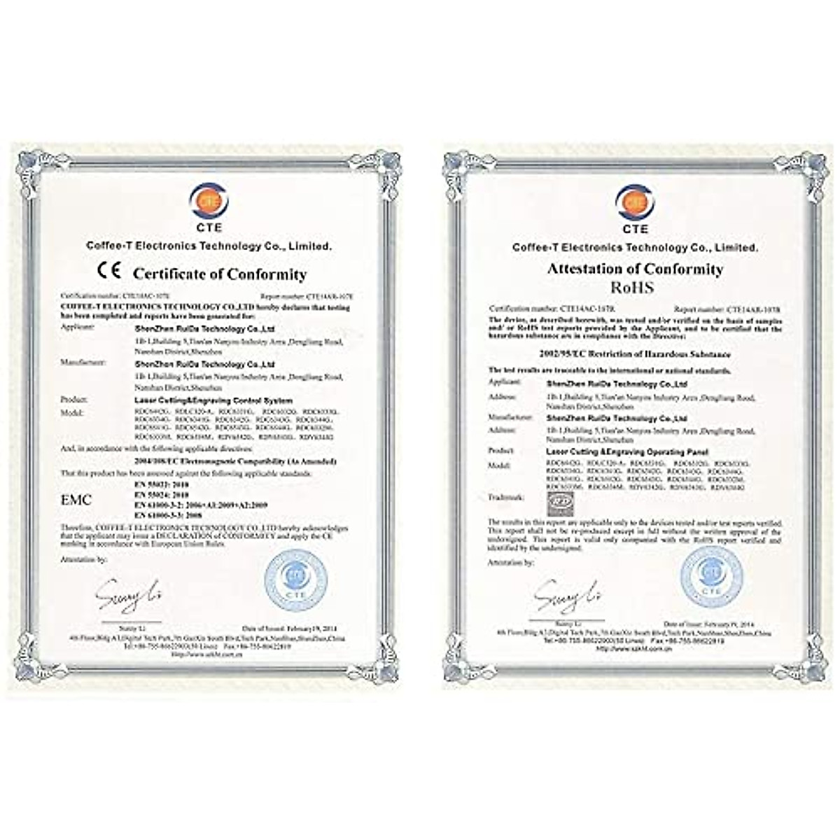 Ruida Controller RDC6442DMYH Laser DSP Controller System for CO2 Laser Machines USA Stock