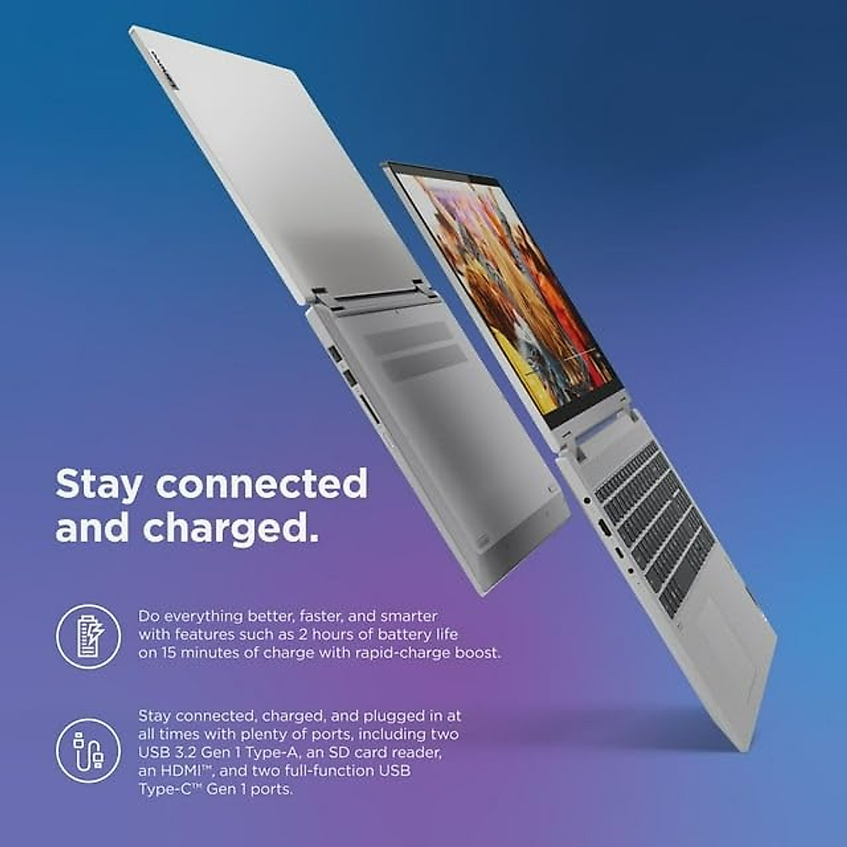 Lenovo Ideapad Flex 5i 2-in-1 15.6 FHD Touchscreen Laptop | Intel Core i5-1135G7 | Intel Iris Xe Graphics | 8GB RAM | 2TB SSD | Backlit | Fingerprint | Windows 11 Home | Bundle with Stylus Pen