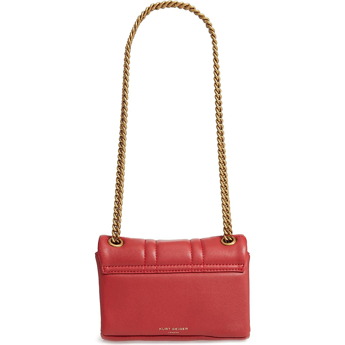 Kurt Geiger London Leather Mini Kensington Union Jack Shoulder Bag (leather)