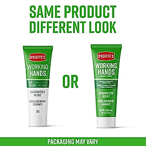 O'Keeffe's Working Hands Hand Cream, 1 Ounce Tube, (Pack of 6)