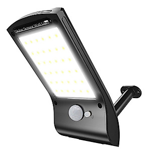 36 LED 3pcs Solar Powered PIR Motion Sensor Waterproof Street Light Wall Lamp for Outdoor Garden Solar Lights
