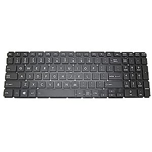 Laptop Keyboard for Toshiba Satellite Radius P50W-A P55W-A P50W-B P55W-B P50W-C P55W-C English US Black Without Backlit New