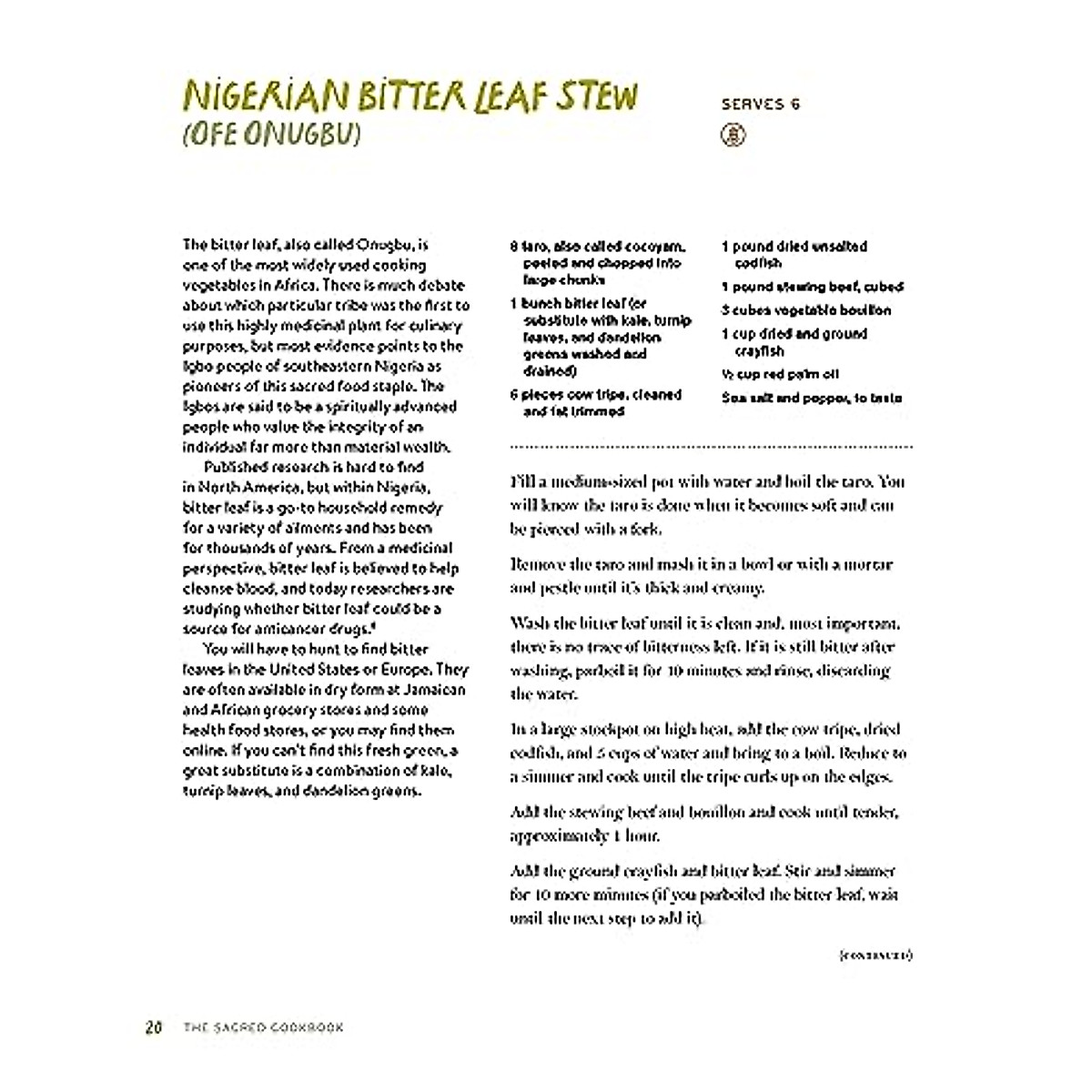 The Sacred Cookbook: Forgotten Healing Recipes of the Ancients