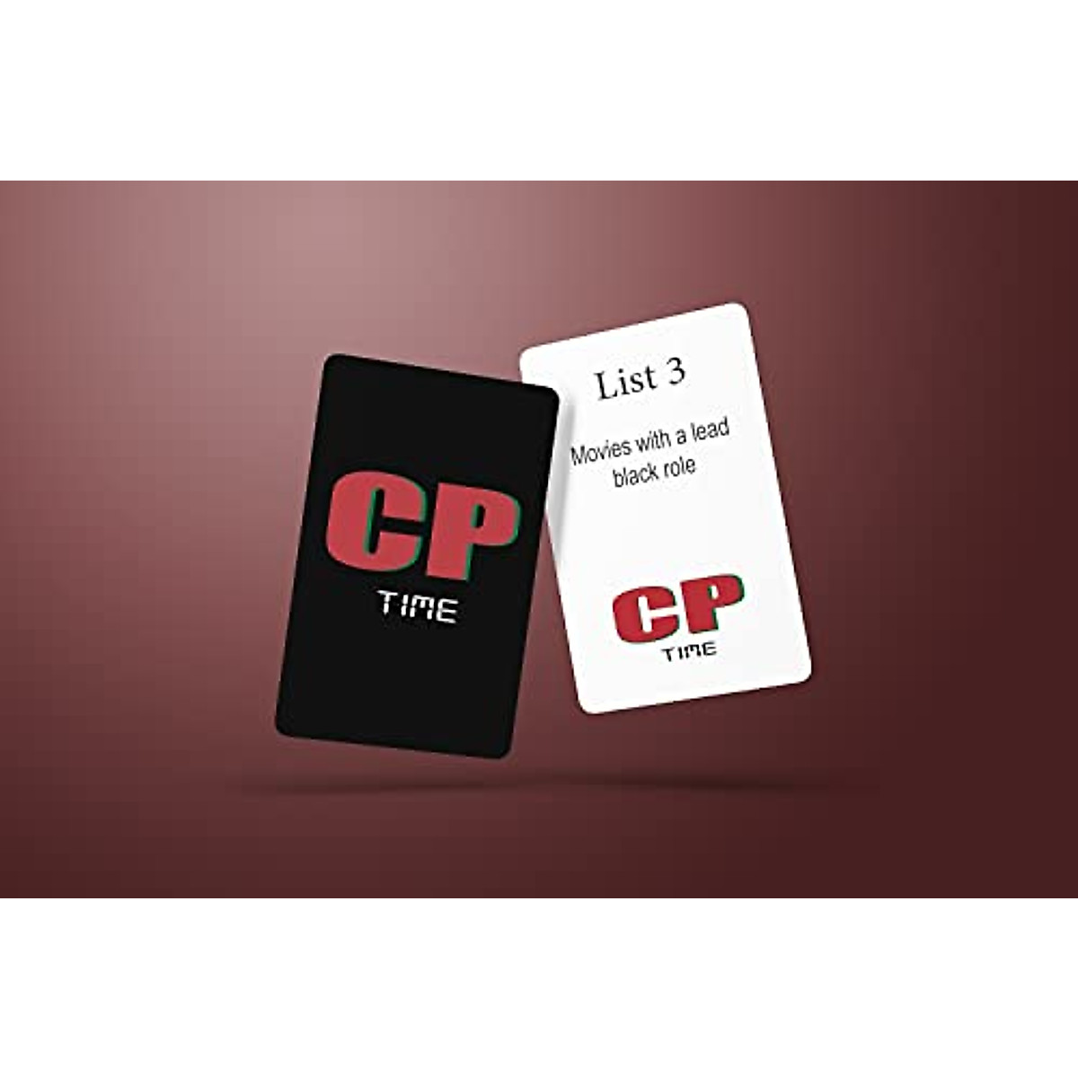 Cp Time Game: A Party Game for US - Card Game for The Culture. Beat The Unpredictable Timer!, Black Trivia Style Game, Multiple Categories: Pop Culture, Music, General Knowledge, & More!