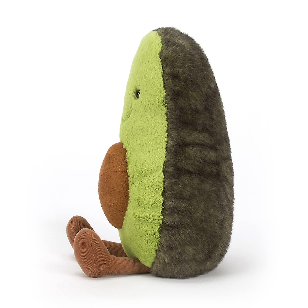 Jellycat Amuseables Avocado Stuffed Toy, Medium 12 inches | Vegetable Plush | Fun Gift Idea