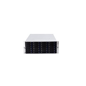 RROYJJ 4U Rackmount Server Case Chassis with 24 Hot-Swappable SATA/SAS Drive Bays