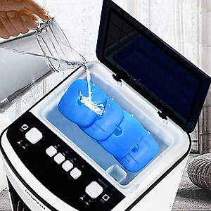 Ice Packs for Cooler Long Lasting Reusable Freezer Pack for Lunch Box, 4 Slim Cooler Ice Packs for Work, School, Picnic, Fishing, Lunch Bag Ice Pack Keep Beverages Foods Cold Fresh, Quick Freeze, Blue