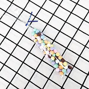 100PCS Cellophane Bags 2x10 inches, Clear Treat Bags with 4’’ Twist Ties, Plastic Cello Bags - 1.4 mils Thick OPP Rice Crispy Bags for Gift Goodie Favor Candy Cake Pop Birthday Party Cookies (2’’ x 10’’)