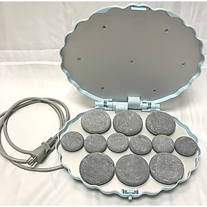 Therapist’s Choice® Portable Hot Stone Warmer with 12 Stones for Massage Therapy